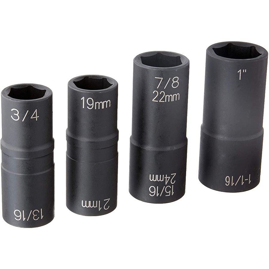 SAE & Metric 6 Point Flip Socket Sets