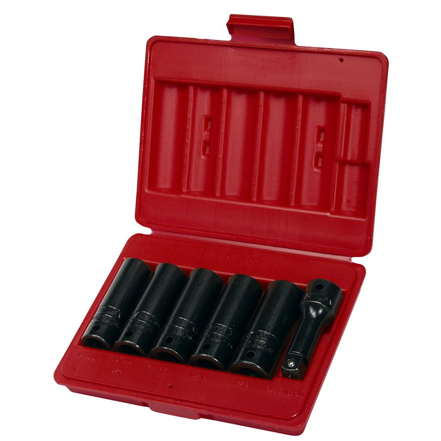1/2DR 6PC DEEP THIN SOCKET SET
