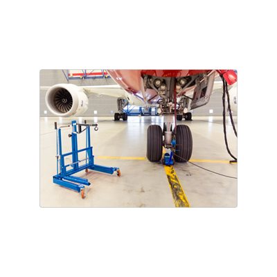 AC HYDRAULIC WHEEL TROLLEY — .5 TON CAPACITY