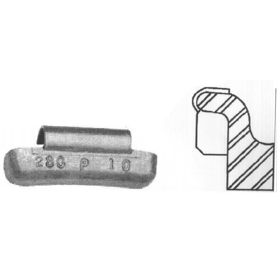 Lead Clip-On Wheel Weights